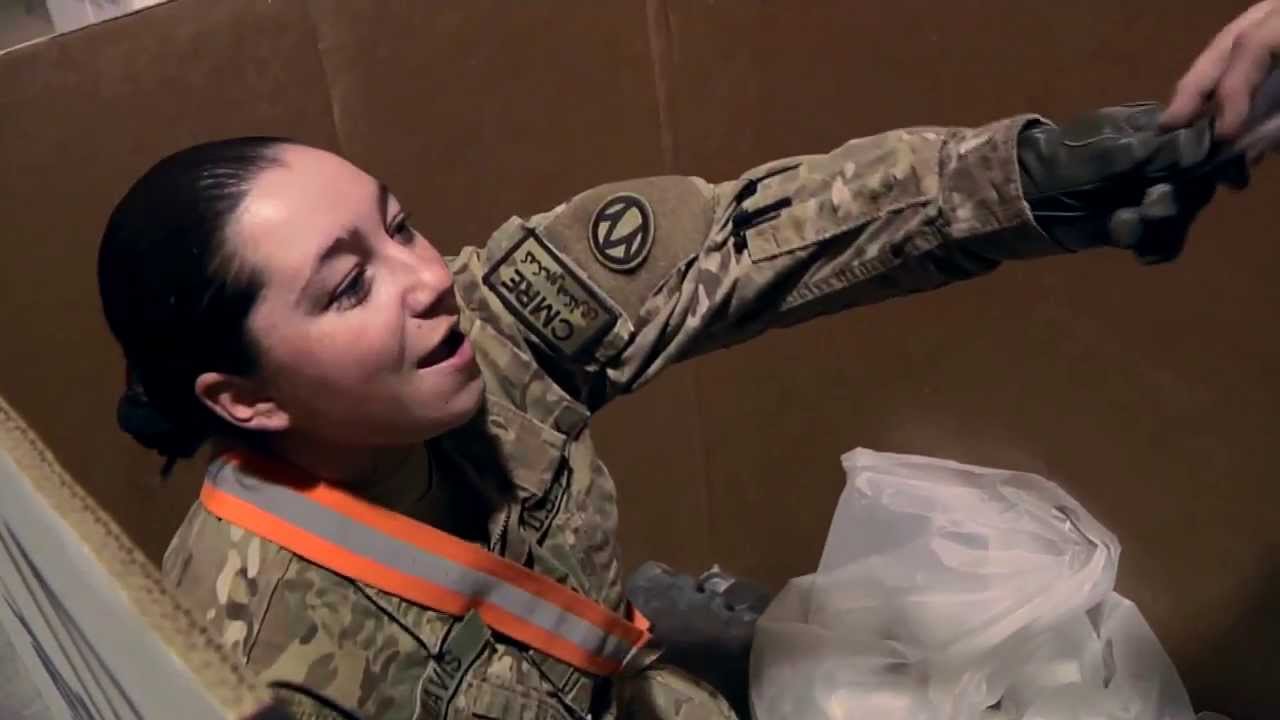 Army Dumpster Diving - YouTube