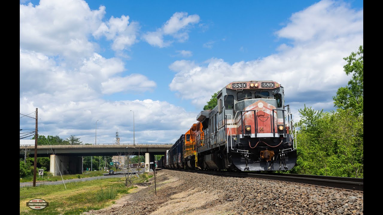 Springtime Freight on Amtrak's Springfield Line - YouTube
