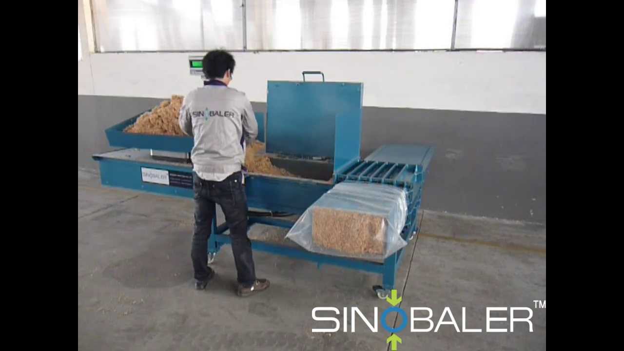 SINOBALER - Scale Weighing Horizontal Bagging Baler, a Baling and ...