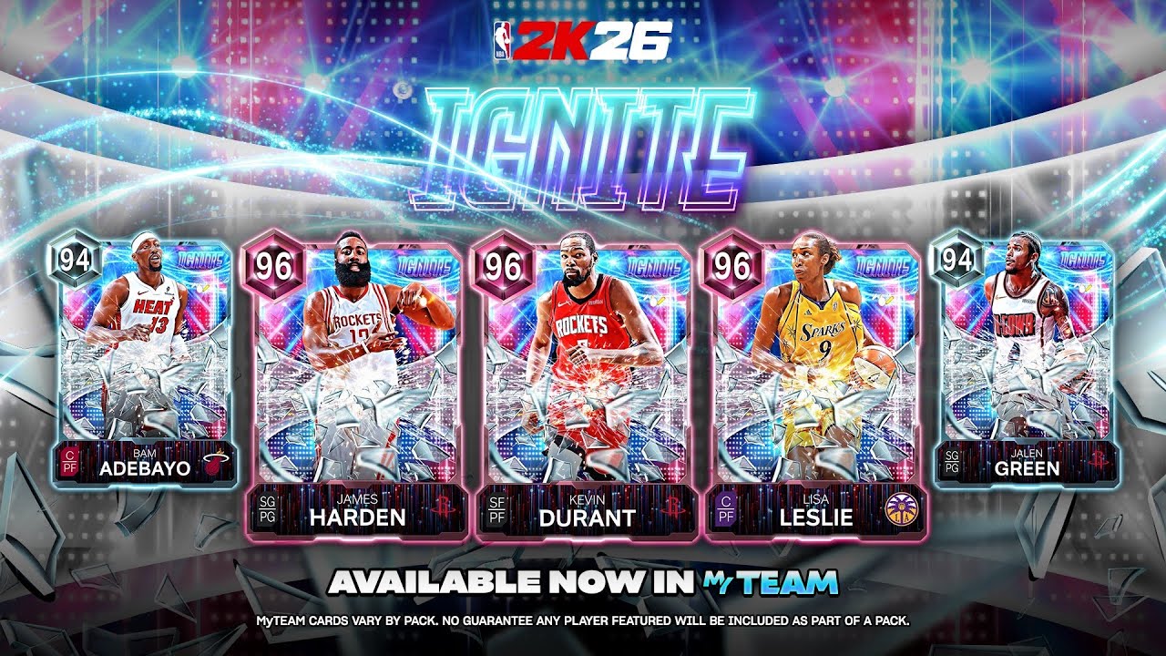 I Spent 750K VC For Juiced Players In New Ignite Packs! NBA 2K26 MyTeam ...