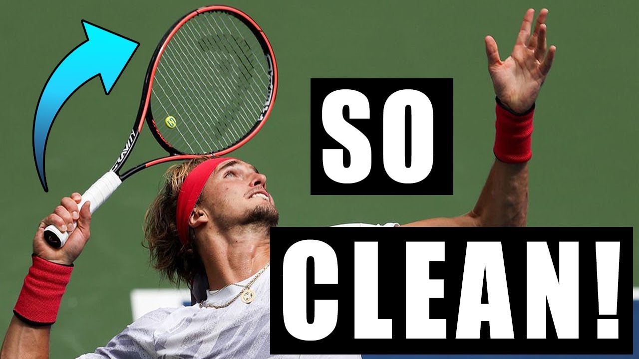 Alexander Zverev Serve Analysis- A Great Serve Model To Copy - YouTube
