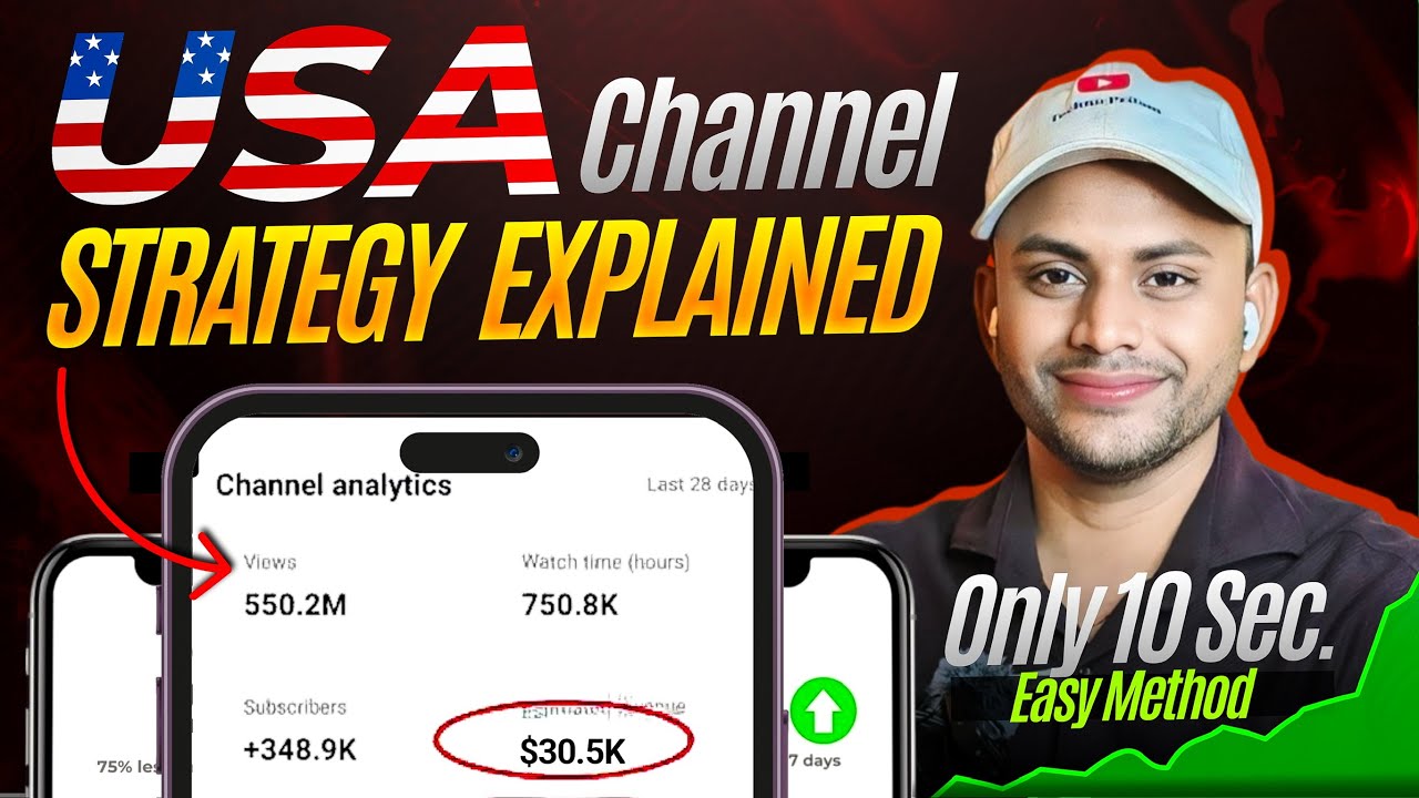 (USA 🇺🇸 Channle )Grow FAST in USA! Secret Channel Method Explained ...