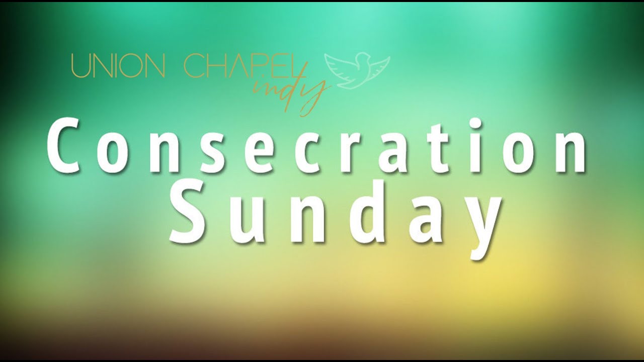 Consecration Sunday | The Point Is - YouTube