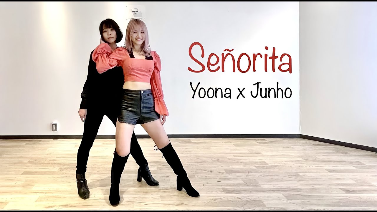 Yoona Junho Señorita Dance Cover By Tiffany Anna Youtube