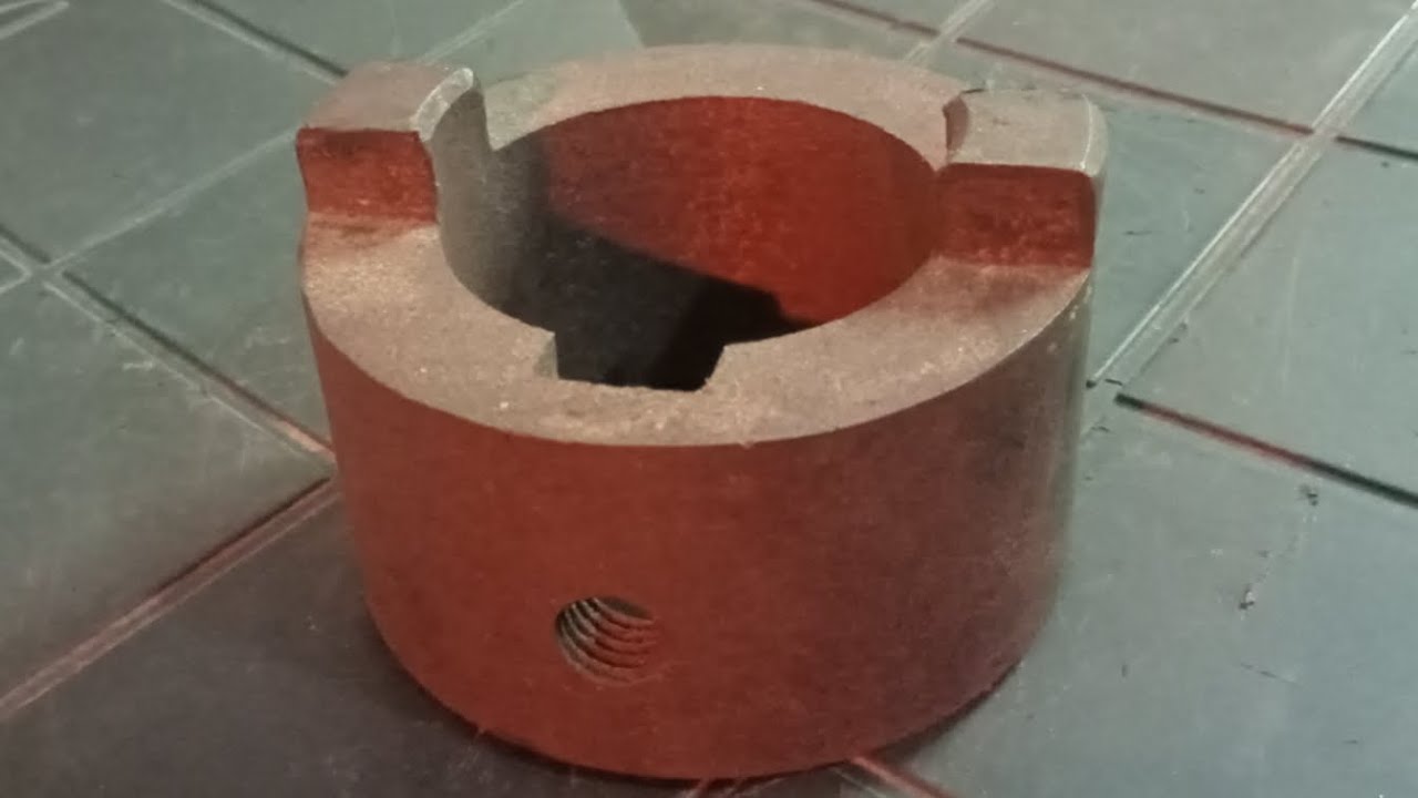 CNC turning #capling daya 70.0 total length 55.0 id 45.0 - YouTube