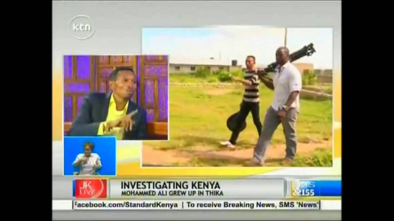 Mohamed Ali Jicho Pevu full interview with JKL on KTN TV - boxing ...