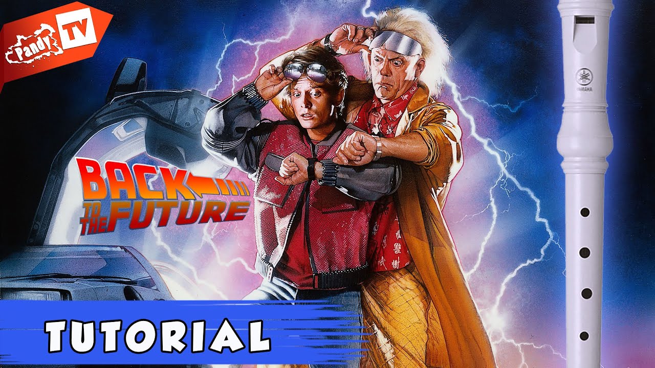 How to play *Back To The Future* on Recorder (Tutorial) - YouTube