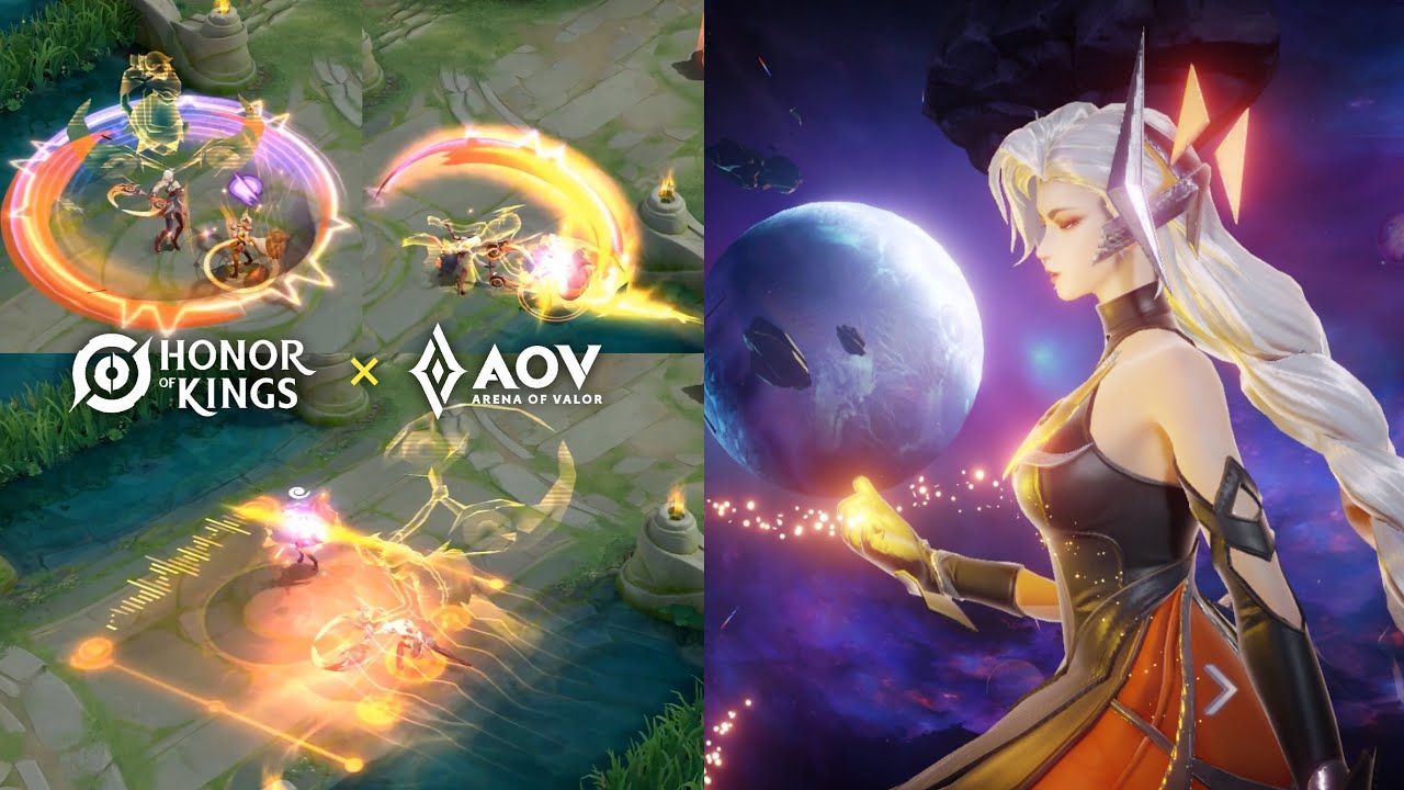 HoK New Skin Hua Mulan - WaVe | Twin Skin Yena Arena of Valor X Honor ...