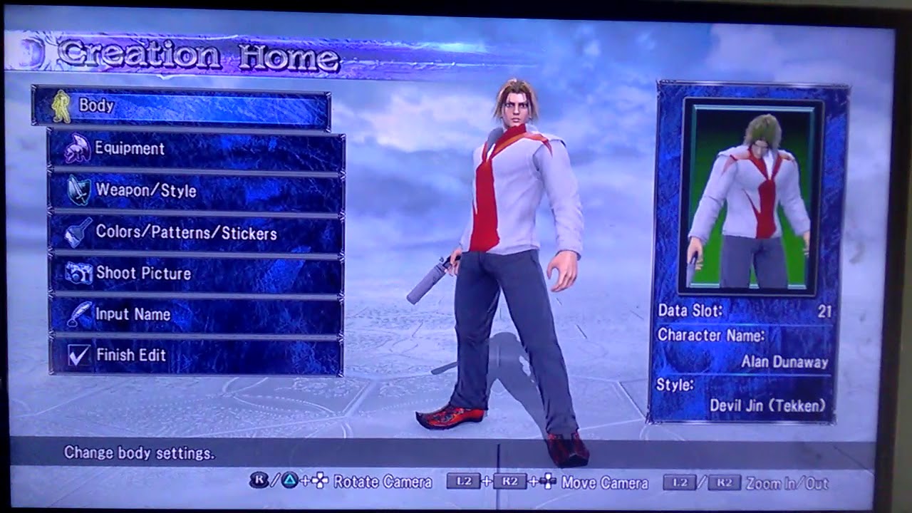 SoulCalibur V - Alan Dunaway (Time Crisis 3) - YouTube