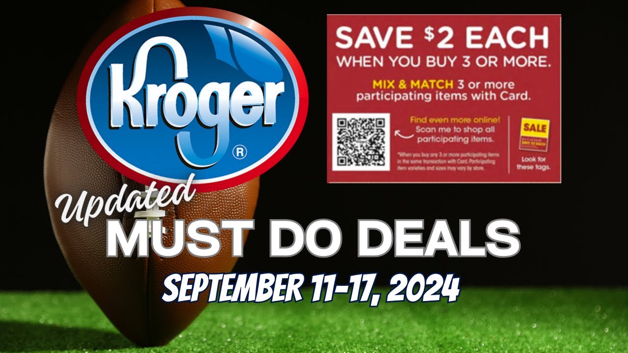 *MORE DEALS* Kroger UPDATED Must DO Deals for 9/11-9/17 | BOGO Deals ...