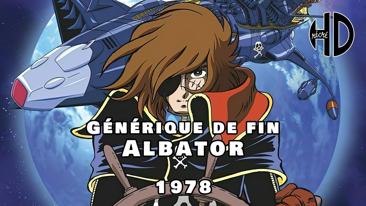Générique de fin d'Albator 78 (宇宙海賊キャプテンハーロック) - 1978 - HD - YouTube