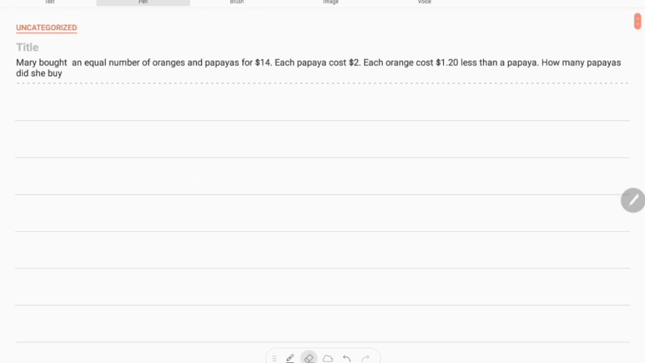 Solving word problems P5 Singapore Math - YouTube