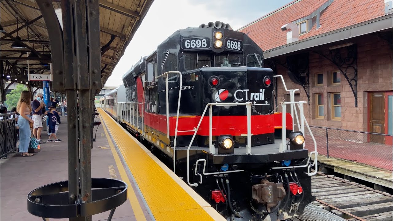 Ctrail & Amtrak Action in Hartford, Ct (7/21/21) - YouTube