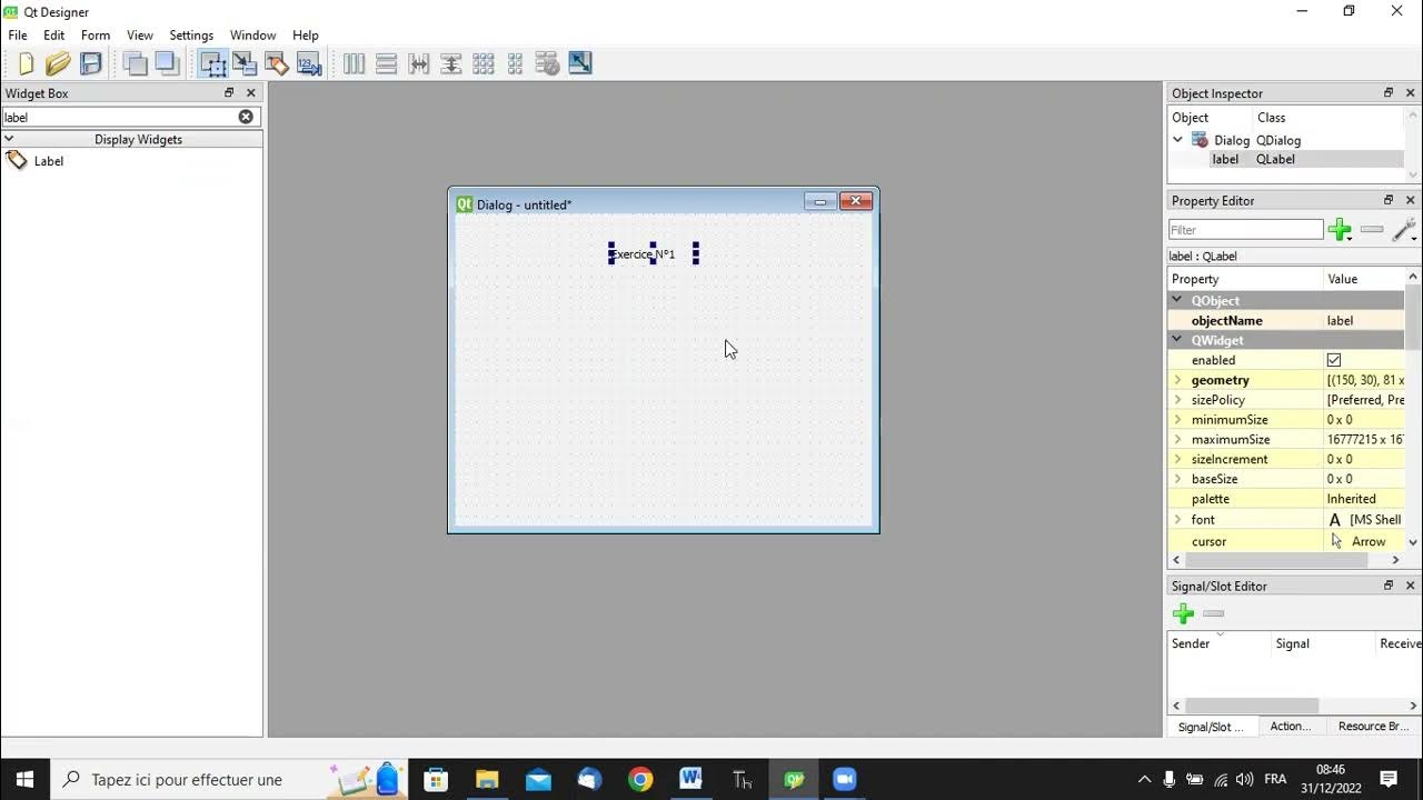 Interface Graphique Séance 1 (Scientifiques + SI) - YouTube