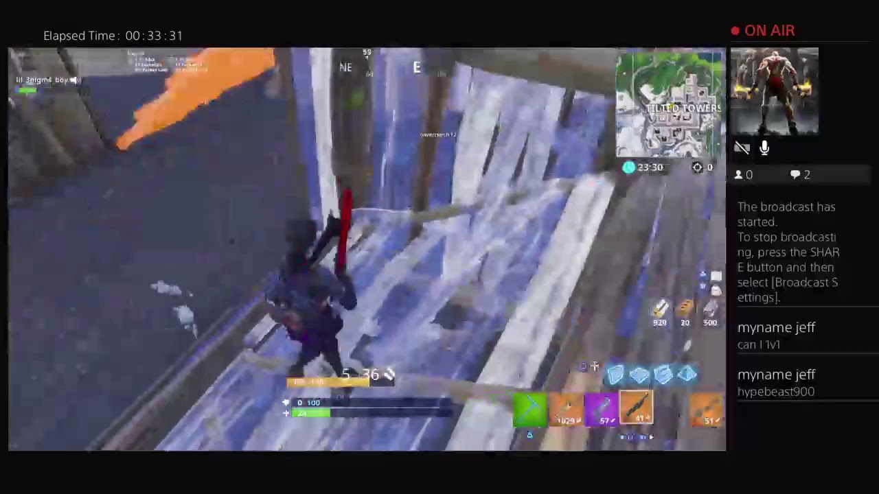 Fortnite playground 1v1 with owen - YouTube