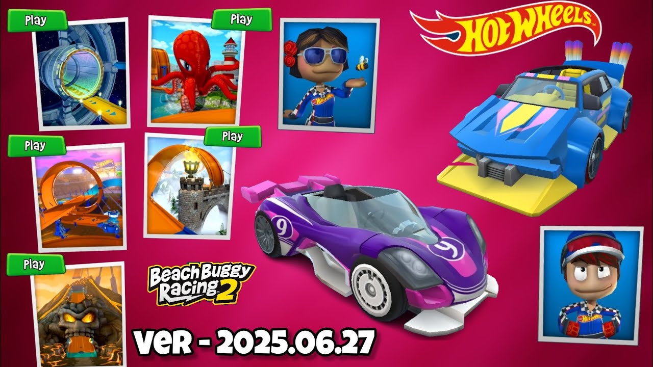 New Hot Wheels Cars and Drivers Gameplay - BB Racing 2 New Hot Wheels ...