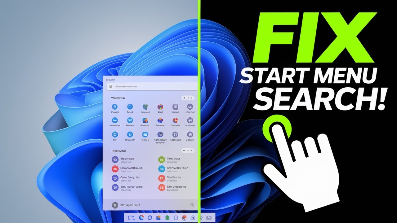 Windows 11 Start Menu Search Bar Not Working? (Fix It Fast!) - YouTube