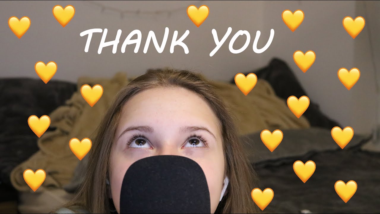 [ASMR] Thank you for 100.000 subscribers (and counting)! - YouTube