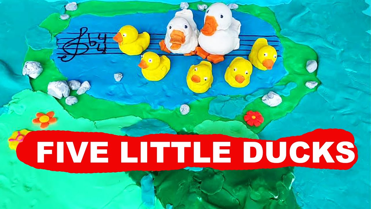 Children Song Five Little Ducks (stop motion animation) - YouTube