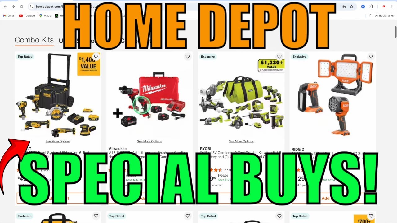 HOME DEPOT SPECIAL BUY OF THE DAY YouTube home-depot-special-buy-of-the-day-youtube