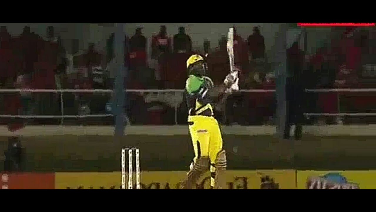 Chris Gayle score 30 runs in 1over with right hand batting style in ...