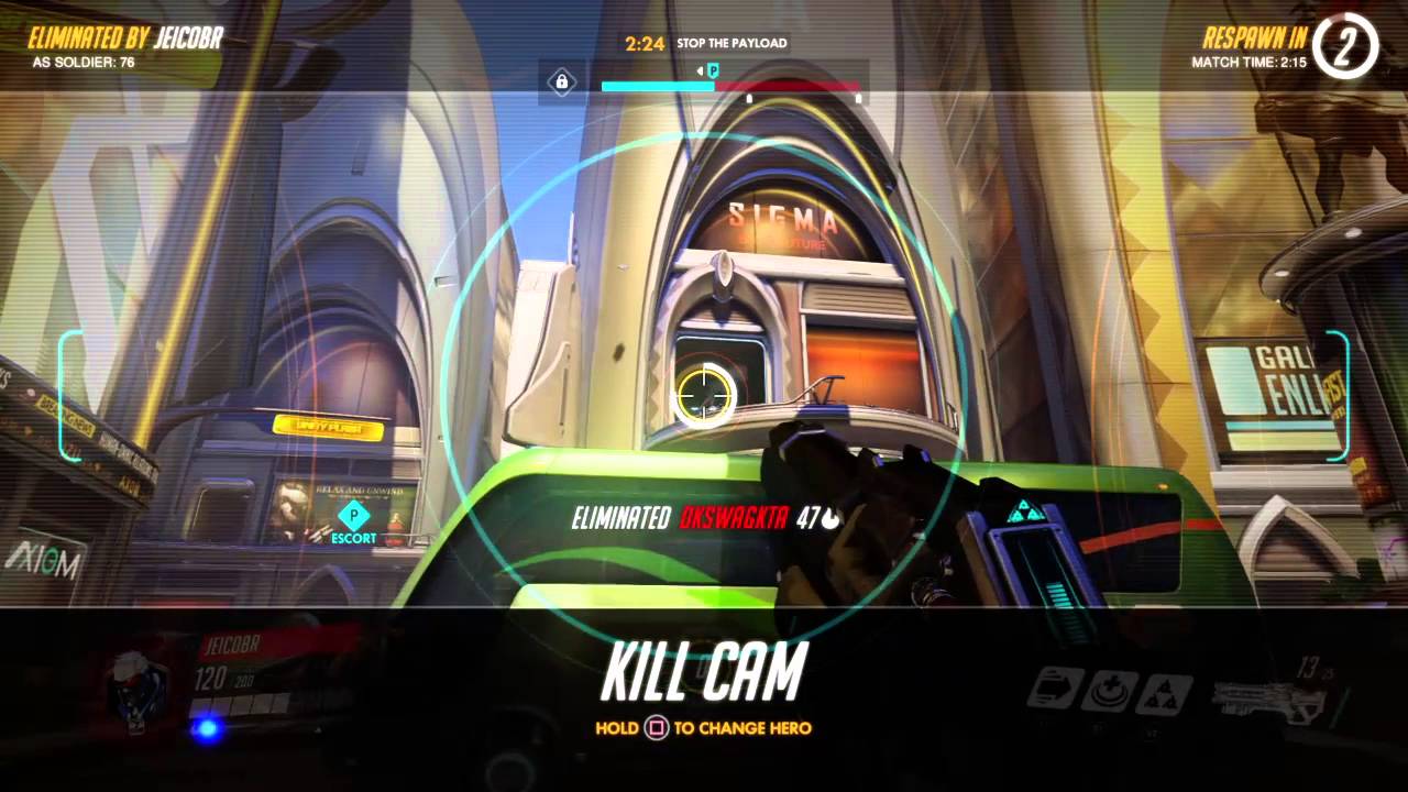 Overwatch Beta : first online match ¥Fğ - YouTube