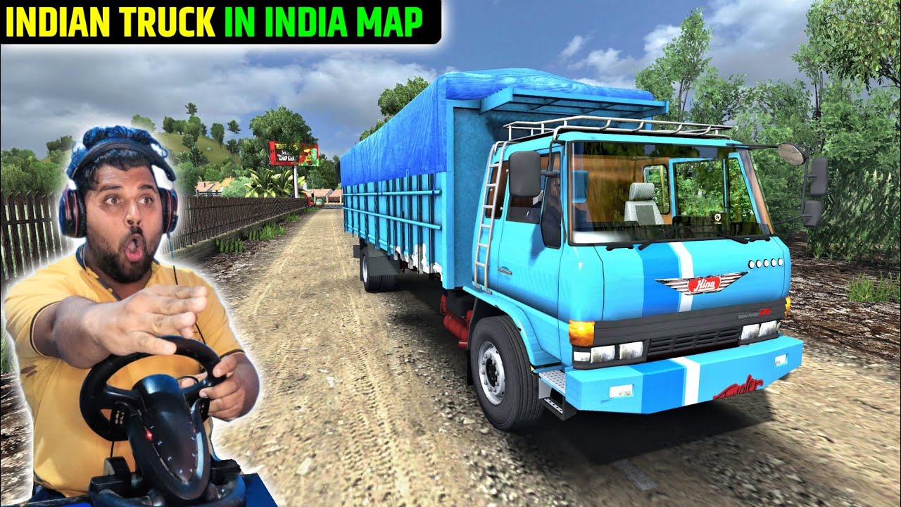 Indian Truck Driving in Beautiful Indian Map - Euro Truck Simulator 2 ...