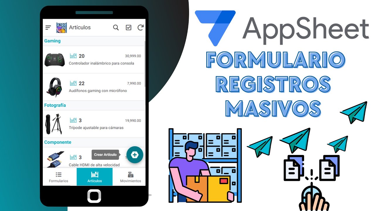 🔄 Crea Formularios de Registros Masivos en AppSheet ¡Ciclo FOR para Insertar 100+ Filas!🚀📝 - YouTube