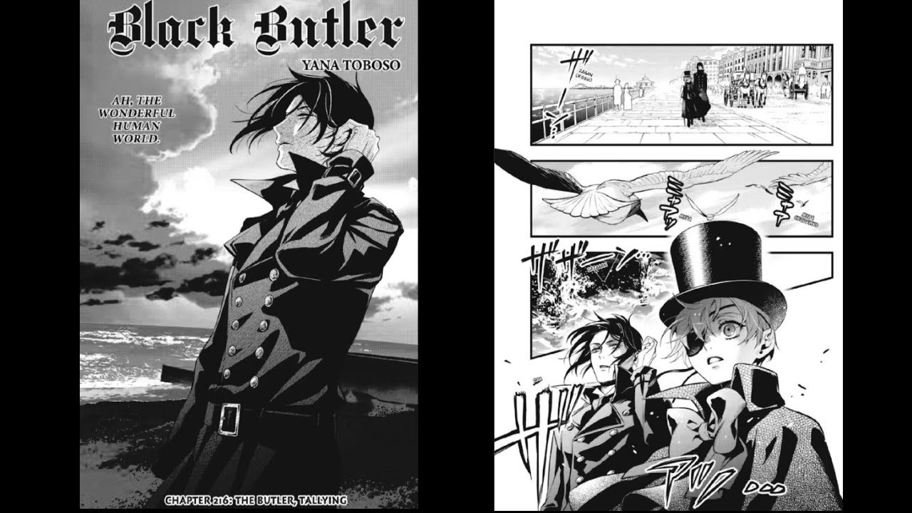Reacting to Black Butler Chapter 216 - YouTube