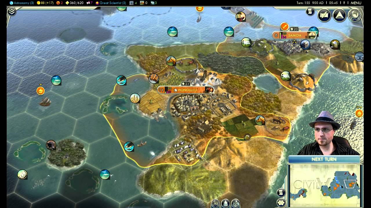 Let's Play Civ 5 - Polynesia - Episode 5 - YouTube