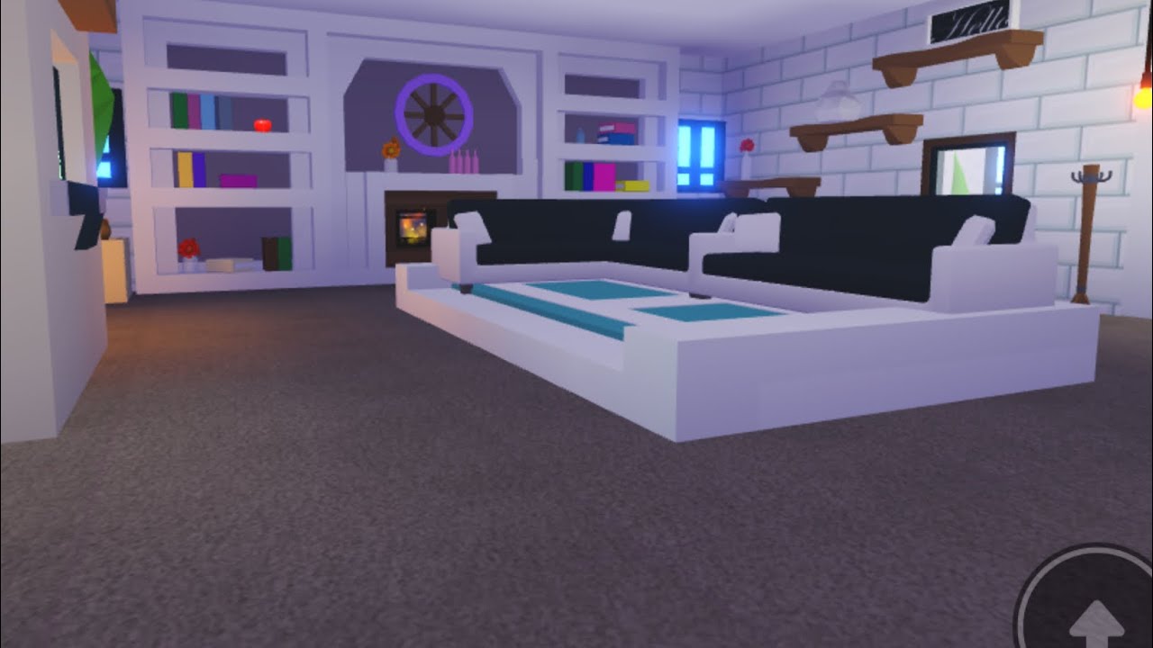 Adopt me Builds! Building my Front Room - YouTube