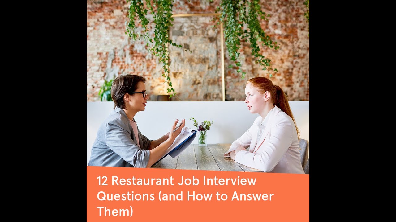 5 Restaurant Job Interview Questions YouTube 5-restaurant-job-interview-questions-youtube