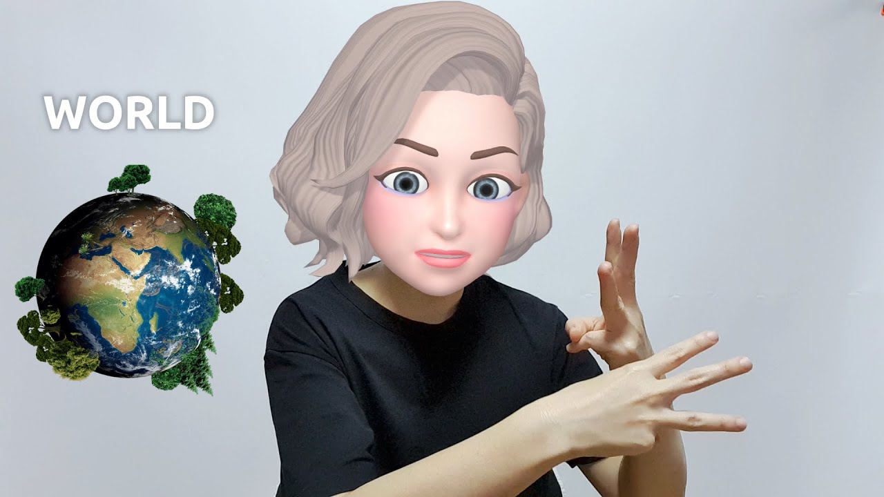American Sign Language (ASL) Lesson: World - YouTube