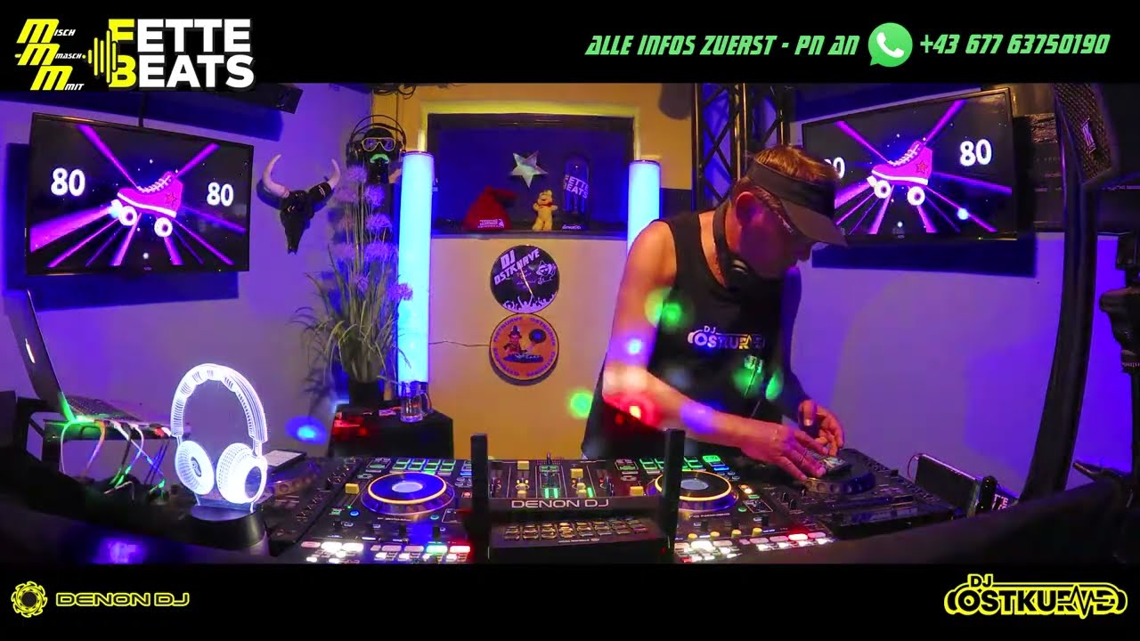 MMM FETTE BEATS 92 - Best of 80er - DJ Ostkurve Live - YouTube
