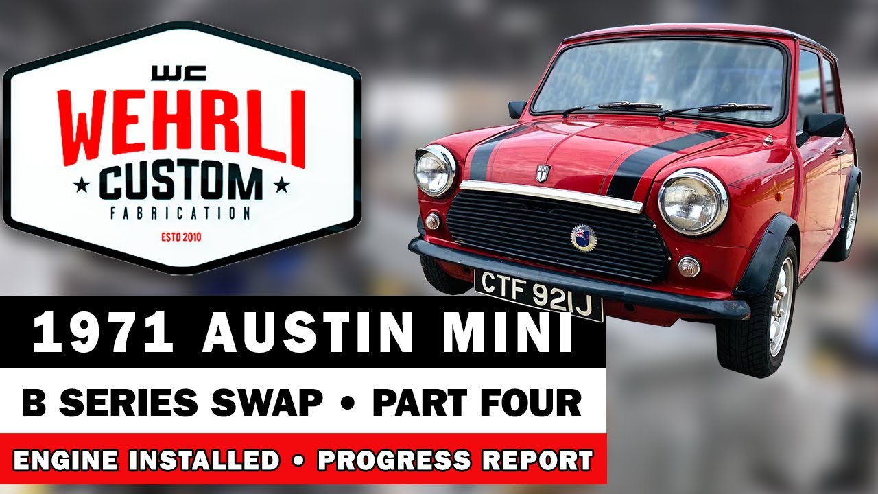 1971 Mini B Series Swap - YouTube