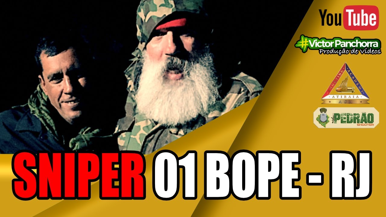 #77 - CURSO - TIRO DE PRECISÃO COM O SNIPER 01 DO BOPE - RJ. - YouTube