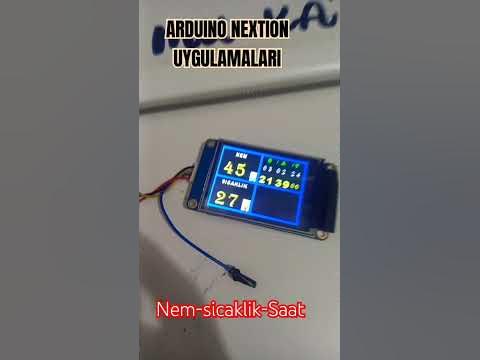 ARDUINO NEXTION EKRAN UYGULAMALARI - YouTube