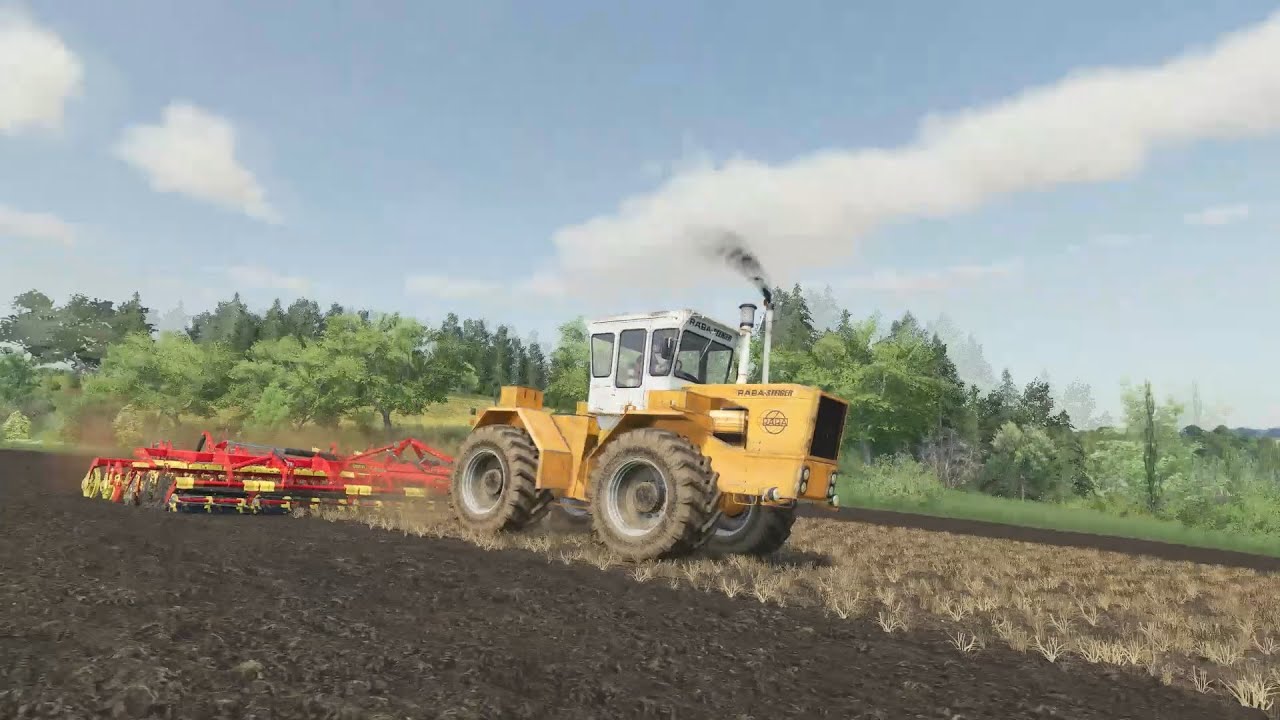 Szandaváralja FS19 (Hungarian mini map) timelapse #01. Plowing and ...
