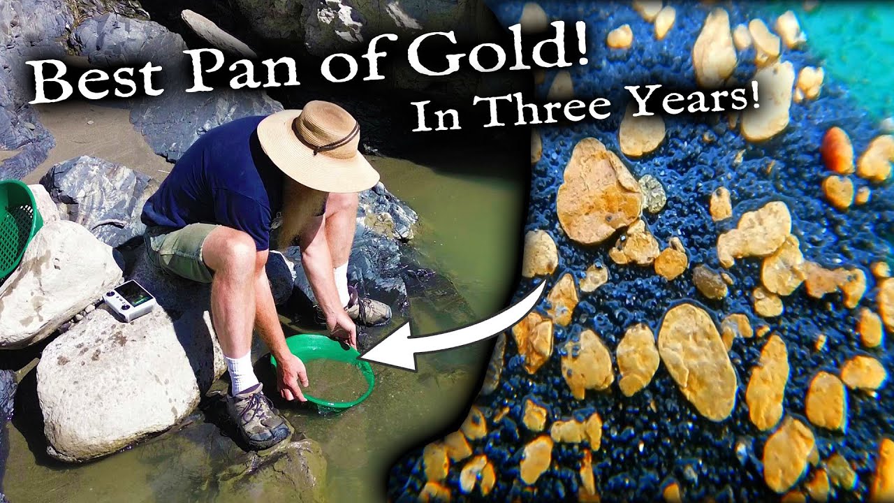 Best Single Gold pan in Three Years! WOW! - YouTube