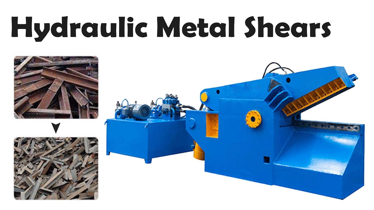Powerful Hydraulic Alligator Shearing Machine | Metal Shearing Machine ...