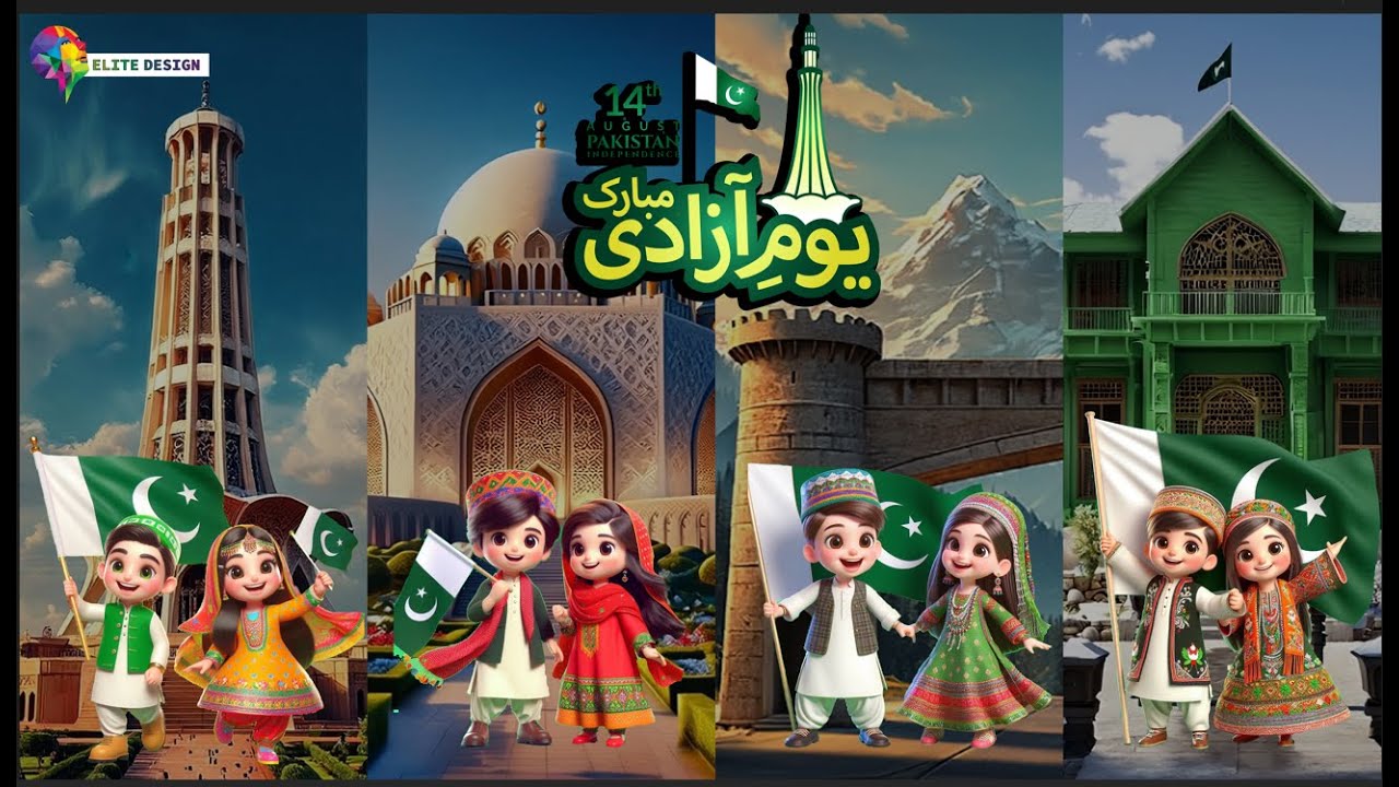 14 August Special | 2D Animation for Pakistan Independence Day - YouTube