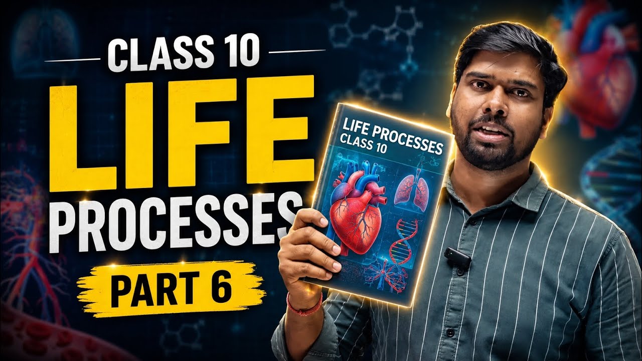 🧬 Life Processes | Class 10 Biology Chapter 1 | Part – 6 | Circulatory ...