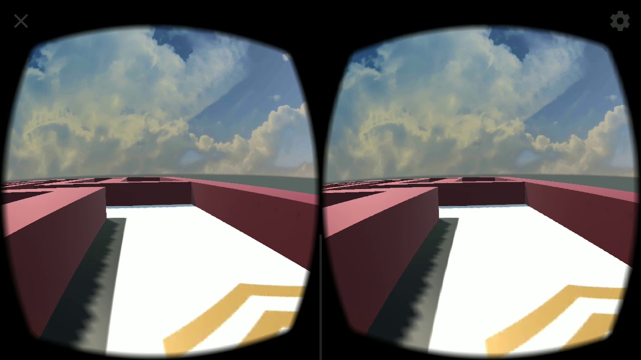 VR example (Unity & GVR sdk) - Maze game - YouTube