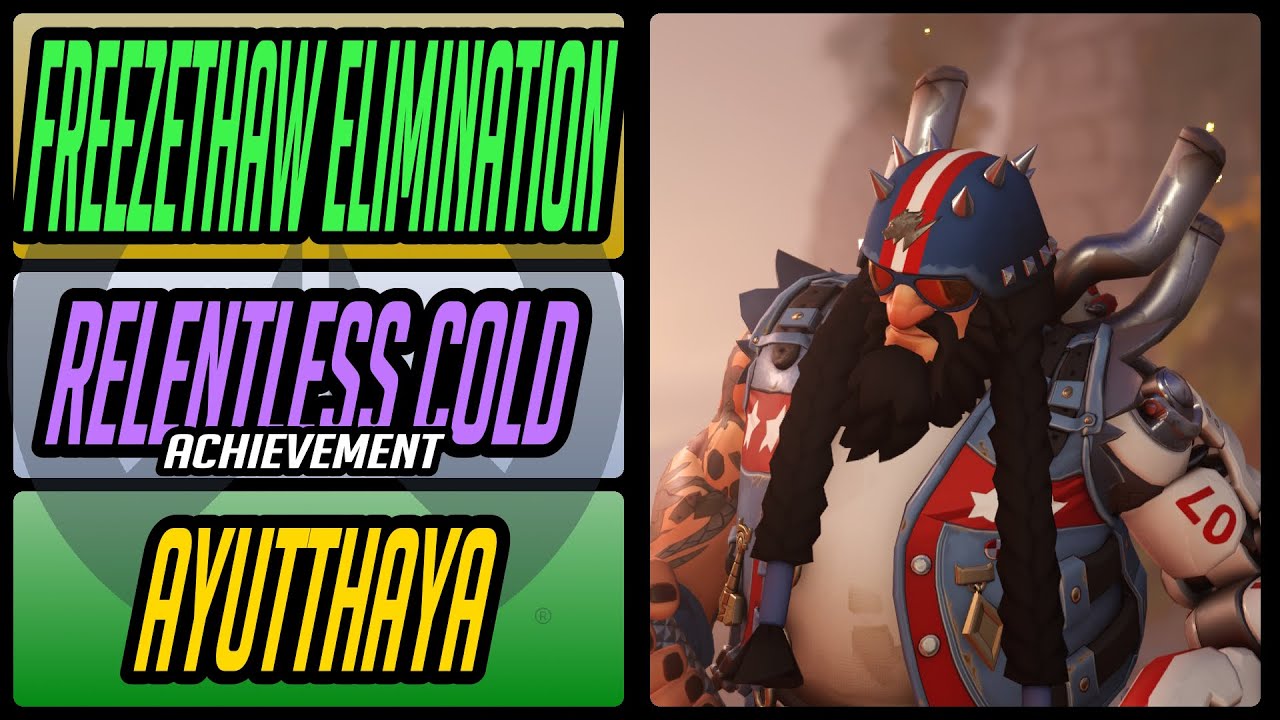 Overwatch - Achievement "Relentless Cold" - YouTube