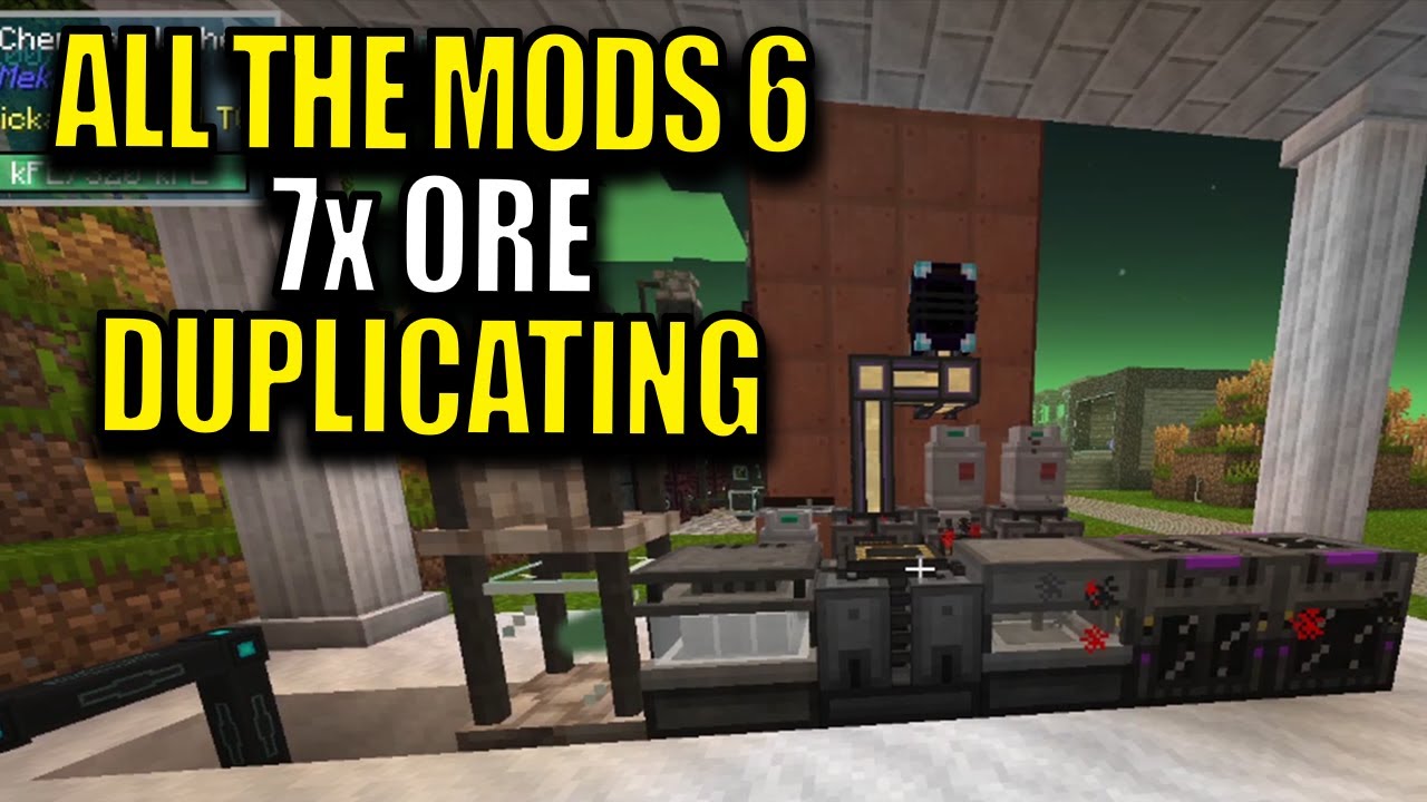 Ep94 7x Ore Duplicating - Minecraft All The Mods 6 Modpack - YouTube