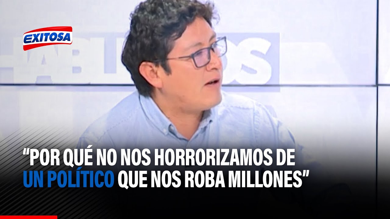 🔴🔵José Álvarez: "Por qué no nos horrorizamos de un político que nos ...