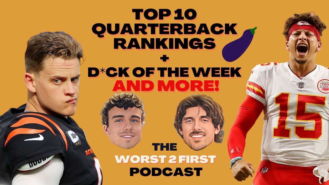 Top 10 NFL QB Rankings + D of the Week! - YouTube