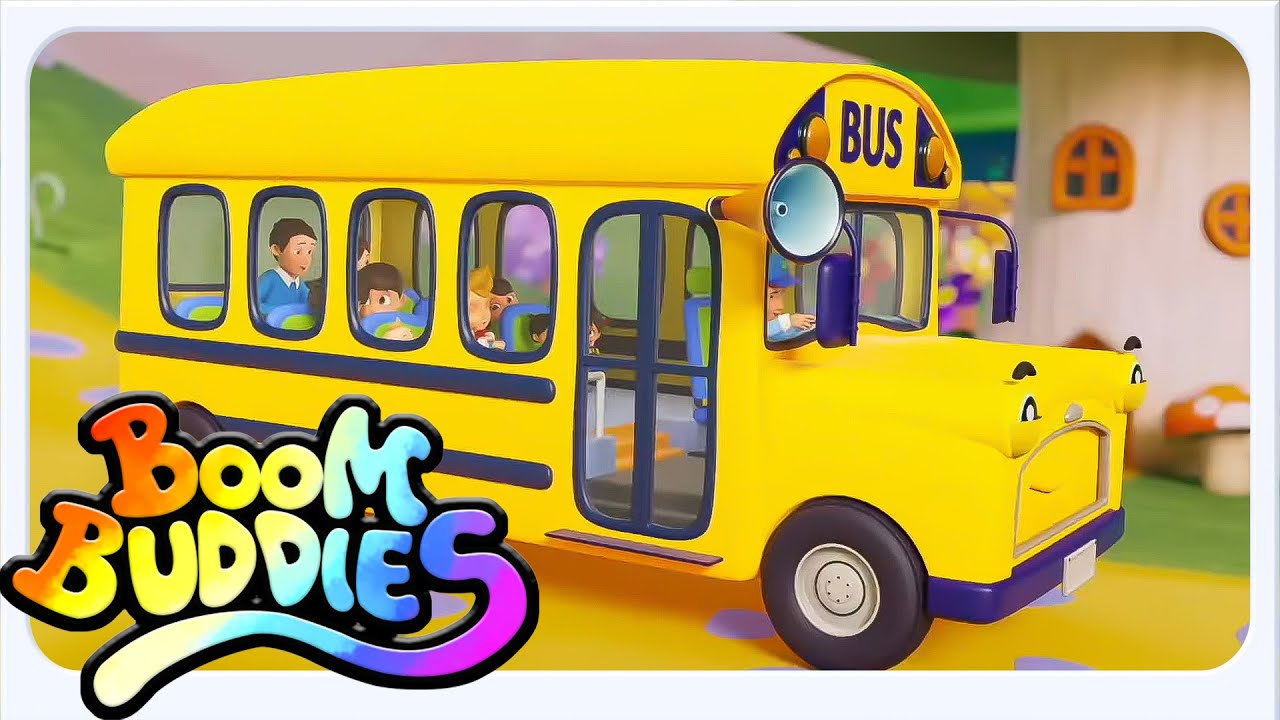 Kola autobusu 🎶 | Wheels On The Bus | České písničky pro děti od Boom ...