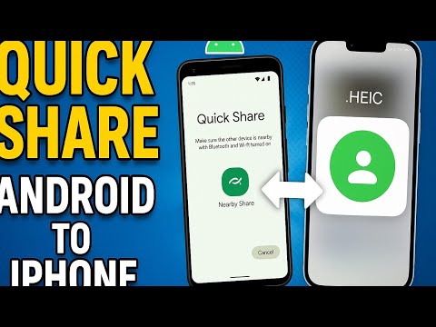 Quickshare : L'AirDrop pour Android – Comment ça marche ? - YouTube