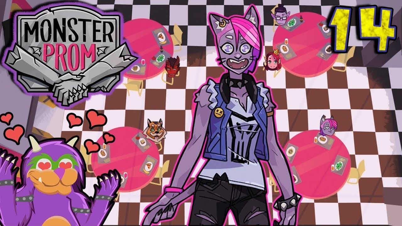 Monster Prom SECRET Route - Valerie (Punk Cat Shopkeeper) - BSB - YouTube